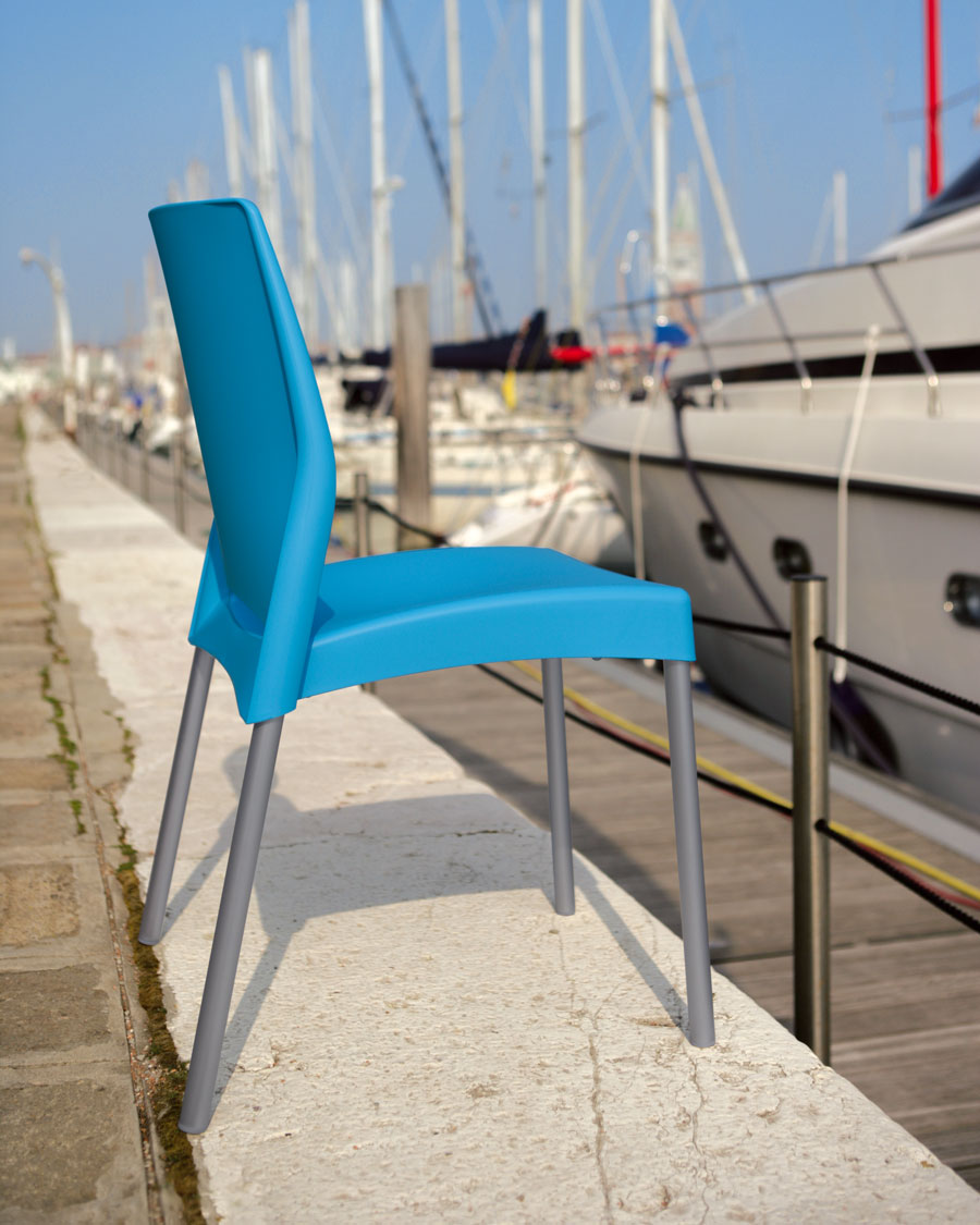 SPF Outdoor Plastic Stacking Chair